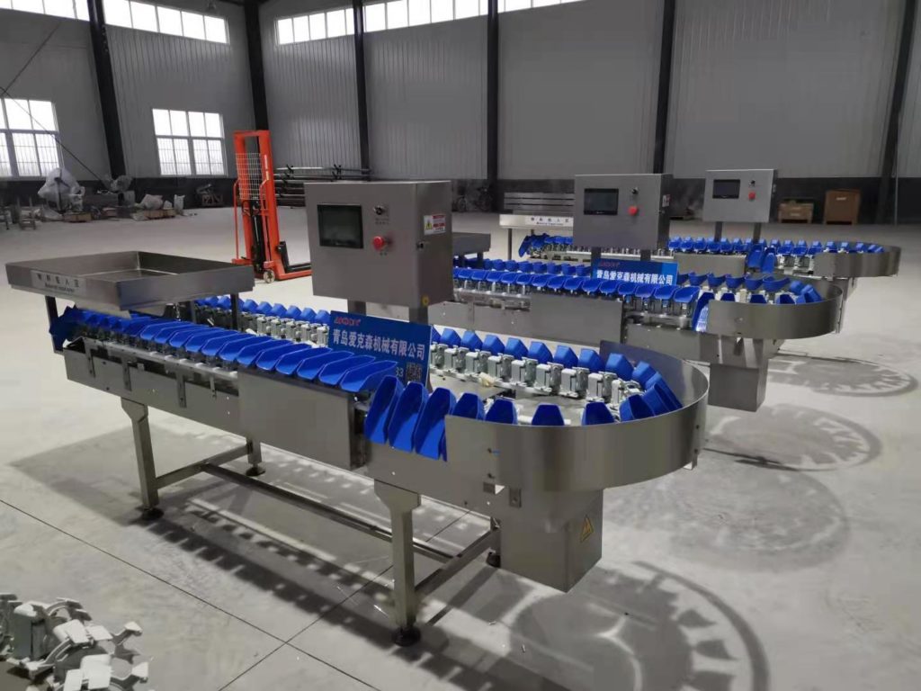 weight sorting machine operation method | working principle